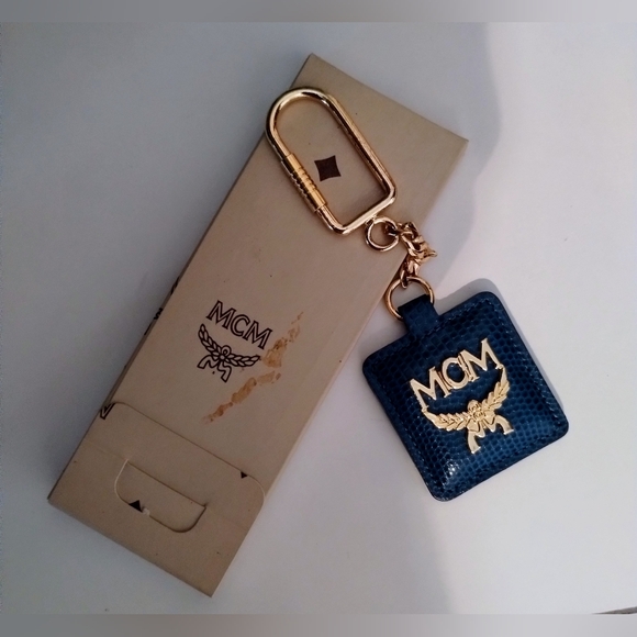 MCM | Accessories | Mcm Keychain Bag Charm Nib | Poshmark